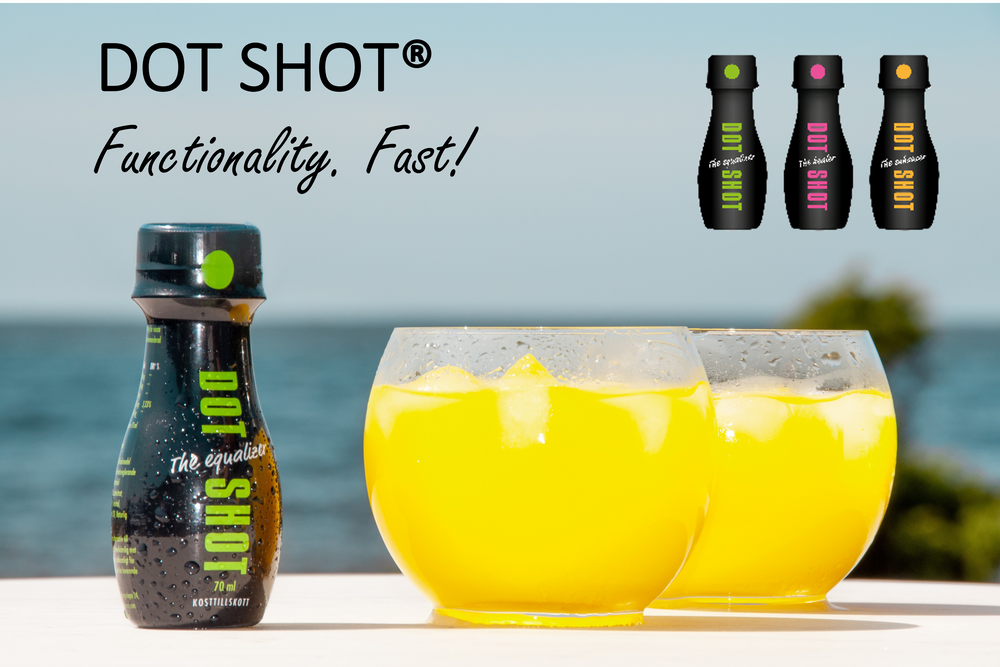 Dot Shot - Gurkmeja (Curcumin) Hälsoshot för god hälsa – Dot Shot ...